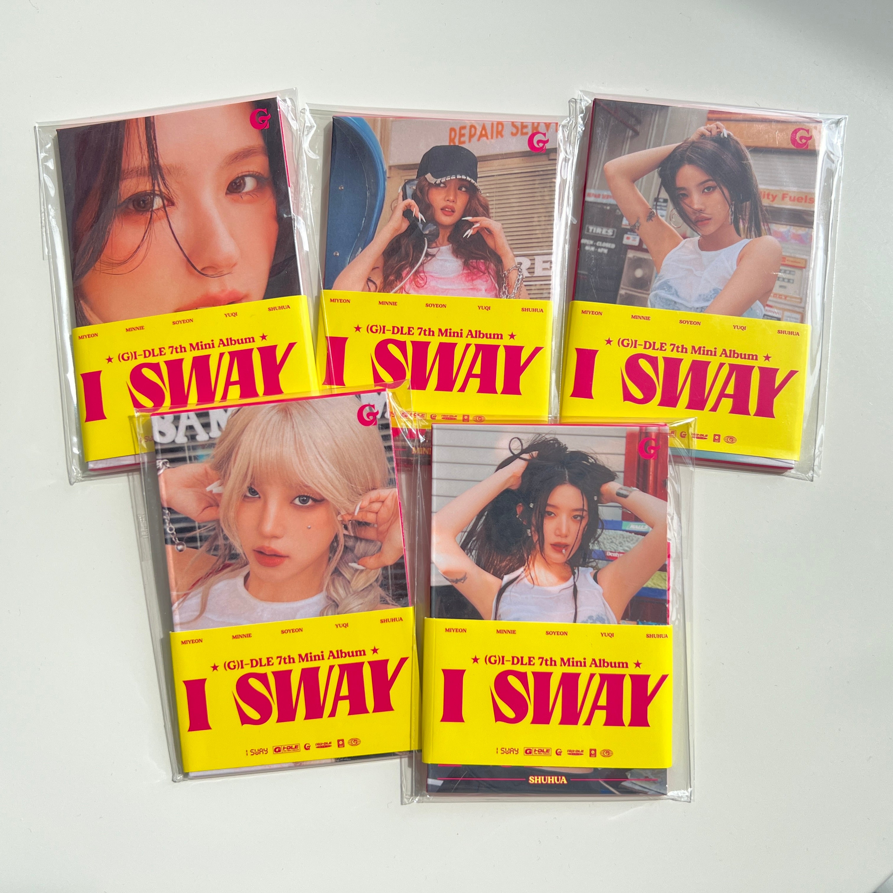 (G)I-DLE - 7th Mini Album [I SWAY] (POCA ver.) – ButterPuffly